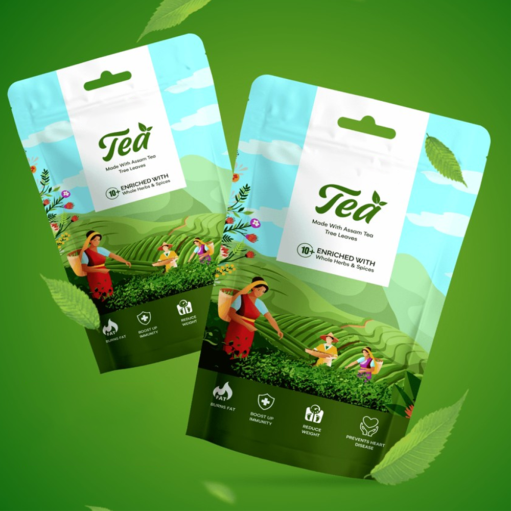 Tea Zipper Pouch – High Barrier Packaging